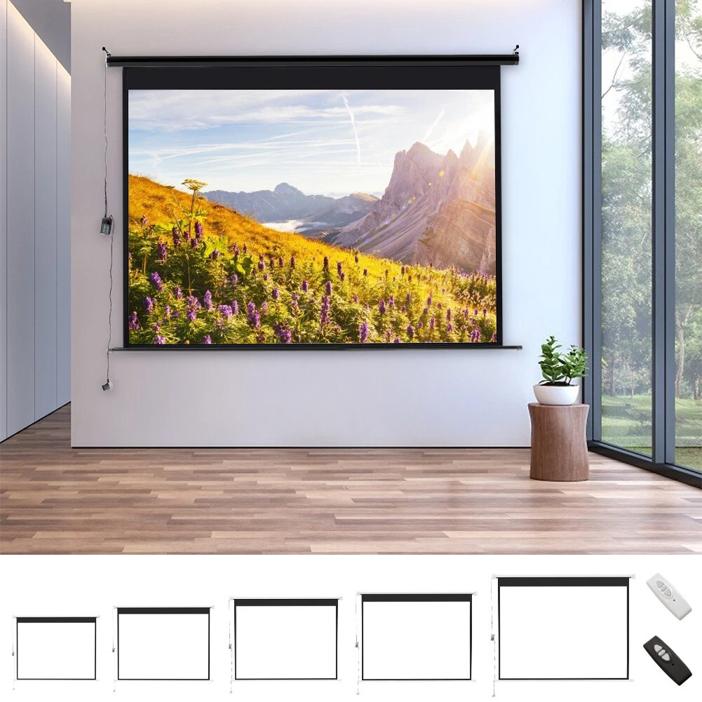 Motorized Home Theater Projector Screens | AV Central